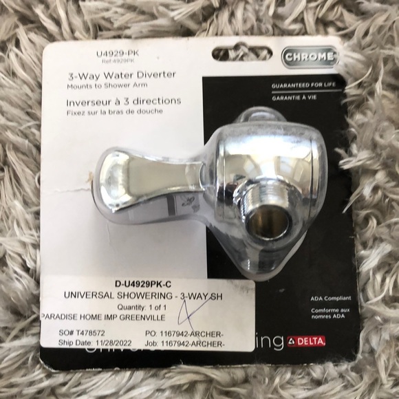 Delta | Bath | Universal Shower Water Diverter | Poshmark